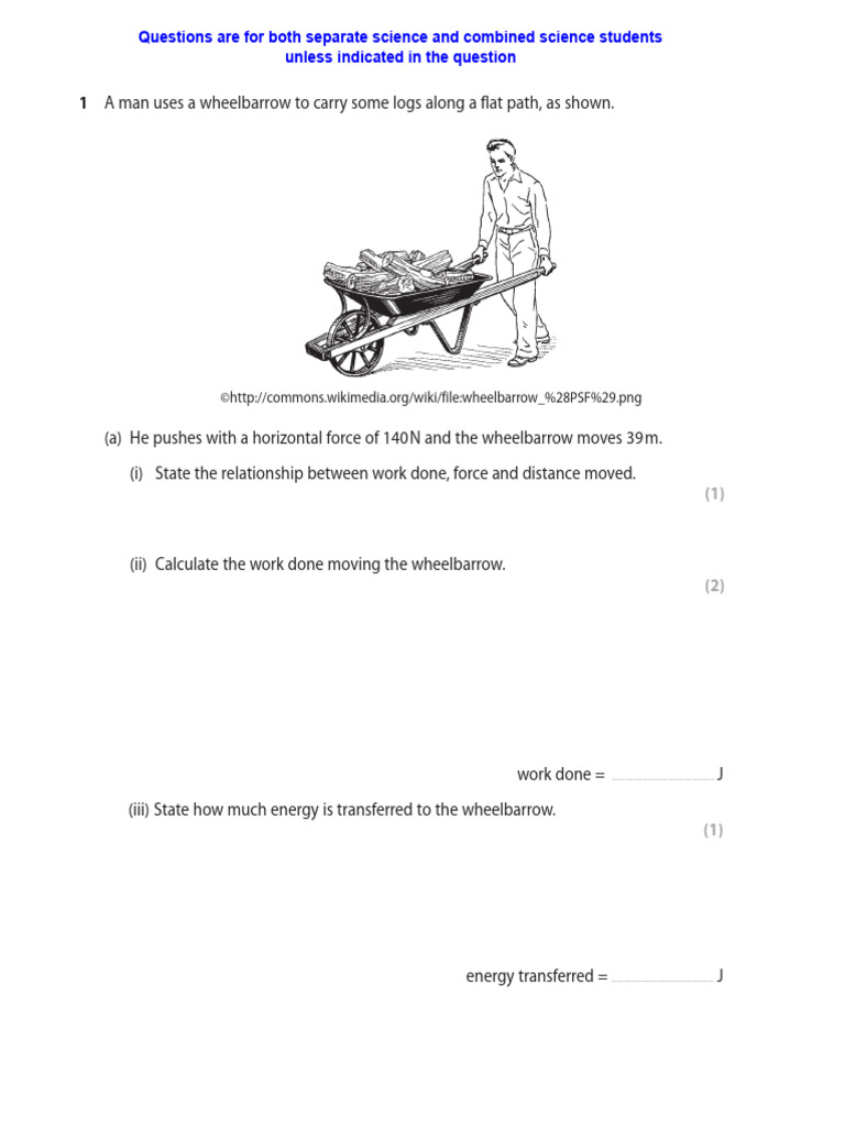 Forces, Movement, Shape and Momentum 1 QP | PDF | Force | Mechanics