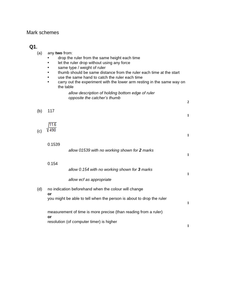 Lesson 3 - Exam Qs Ms | PDF