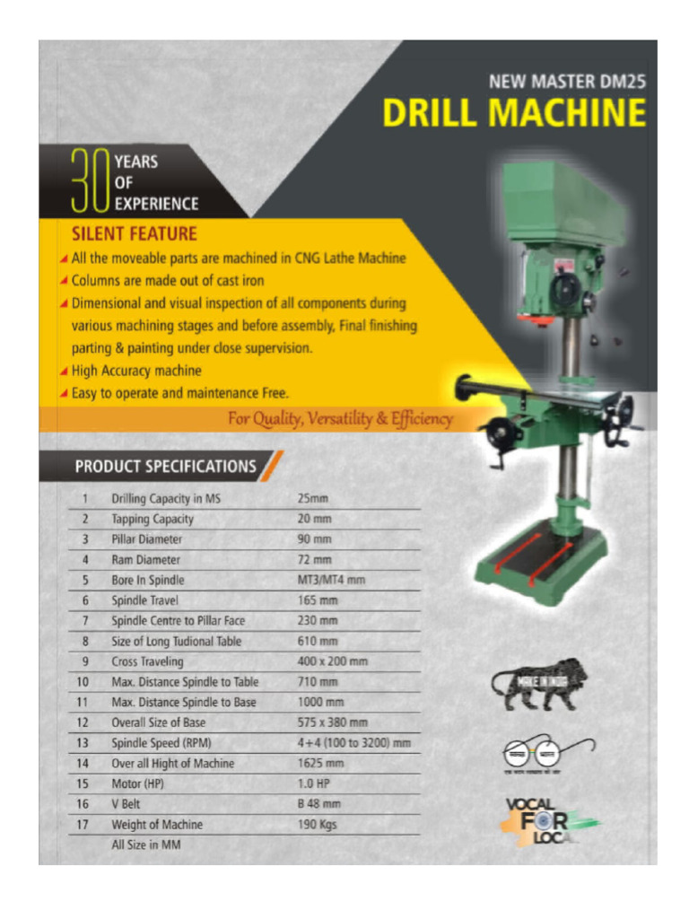 Drilling Machine | PDF