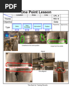 One-Point Safety Lesson Overview | PDF