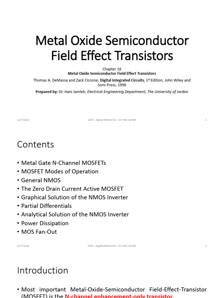 l14 Mosfet | PDF