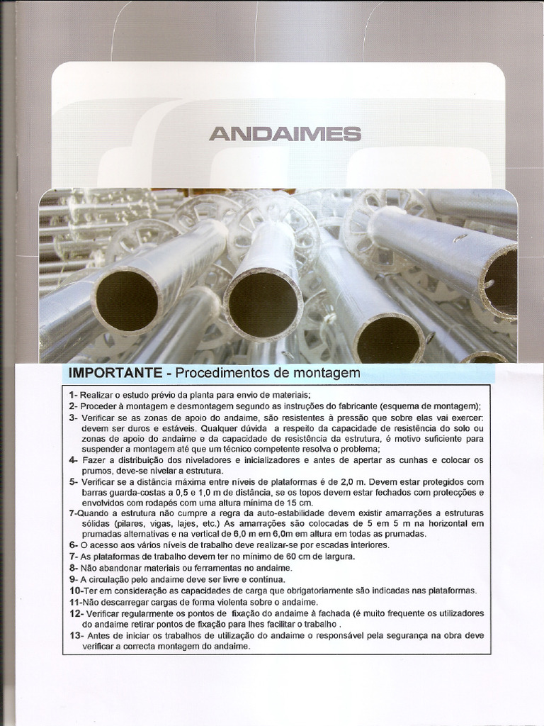 Mat. ADAPT - PROCEDIMENTO DE MONTAGEM | PDF