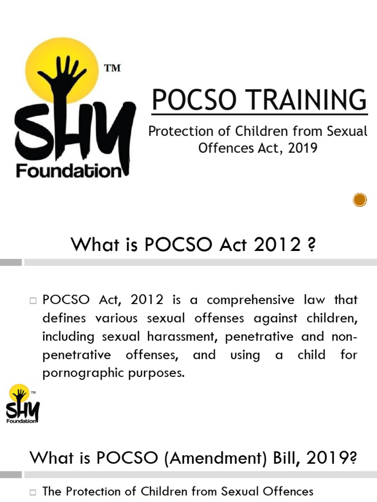 POCSO Act Teachers | PDF | Assault | Sexual Assault