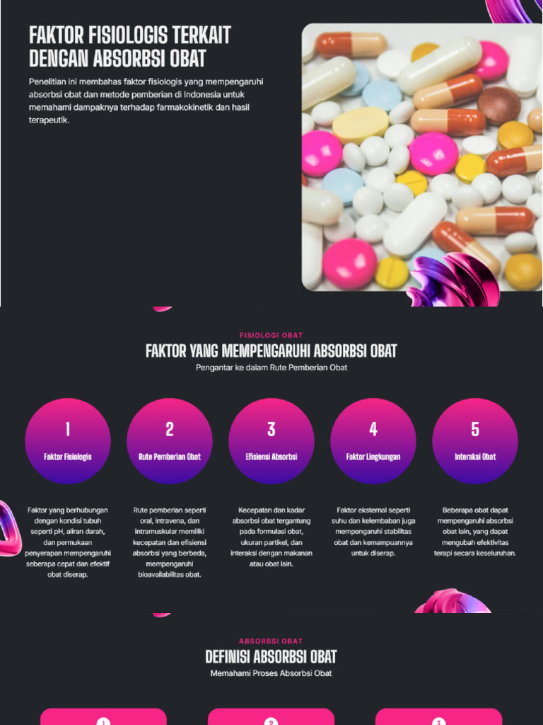 KONSEP ABSORBSI OBAT | PDF