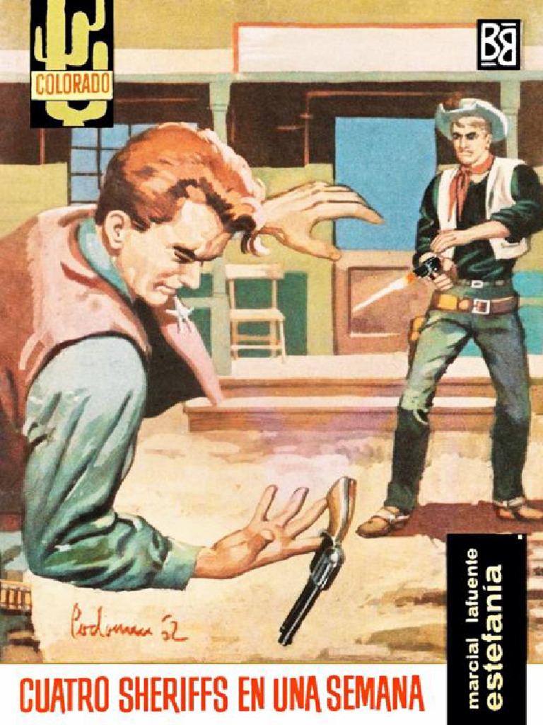 Cuatro Sheriffs en Una Semana M. L. Estefania | PDF | Verdad | vaqueros