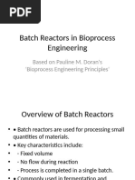 Batch Reactor | PDF | Chemical Reactor | Chemical Reactions