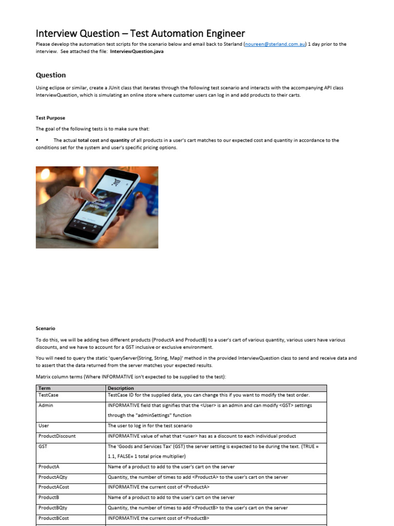Interview Question - TA Infosheet | PDF | Boolean Data Type | Computer Programming