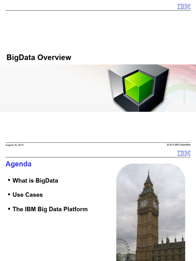 01 Bigdata Overview | PDF | Big Data | Apache Hadoop