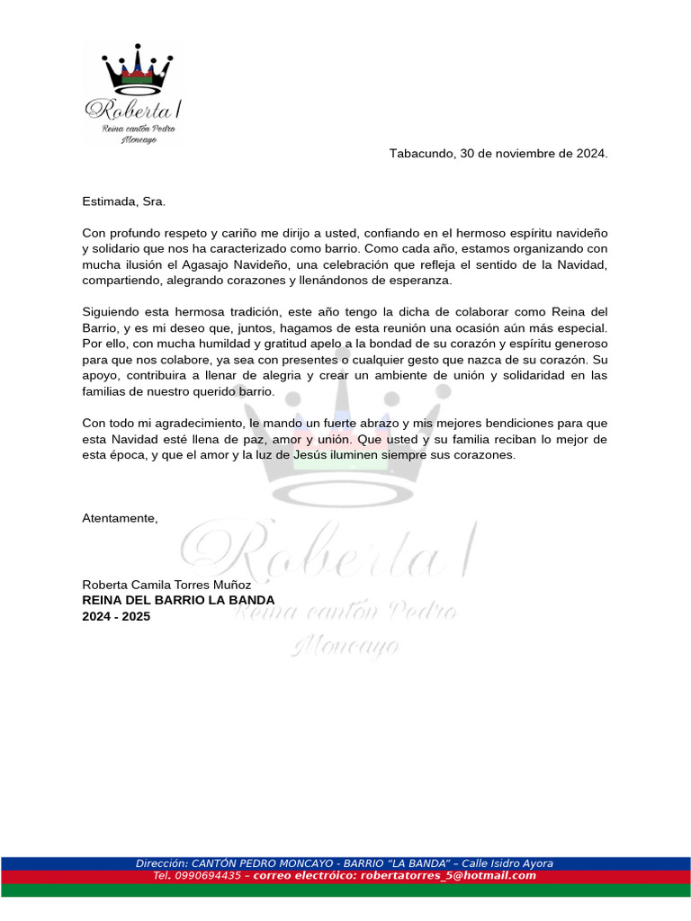 Oficio Navidad | PDF