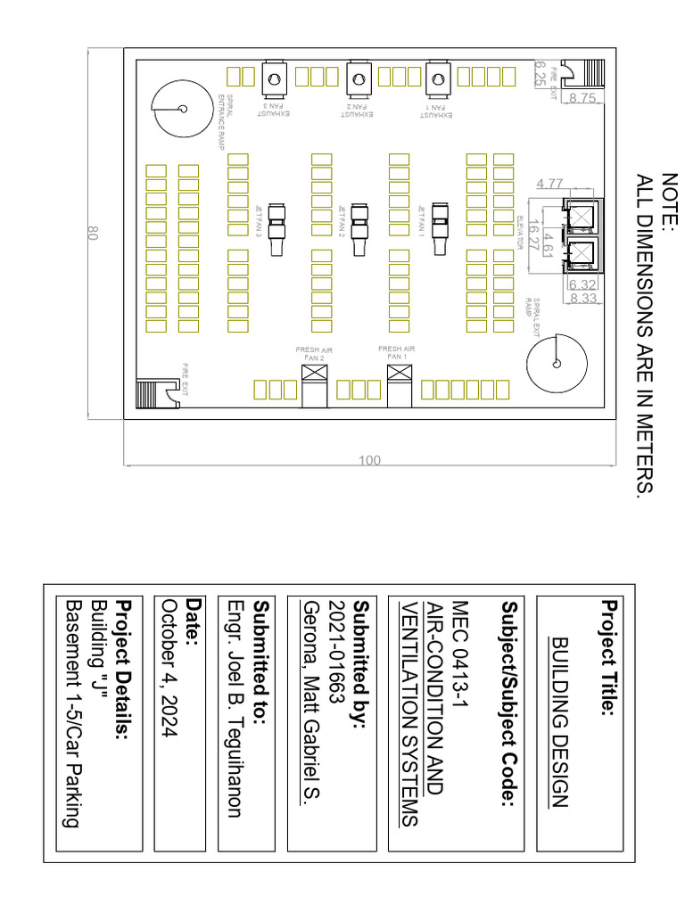 Building J Ventilation Layout | PDF | Building Automation