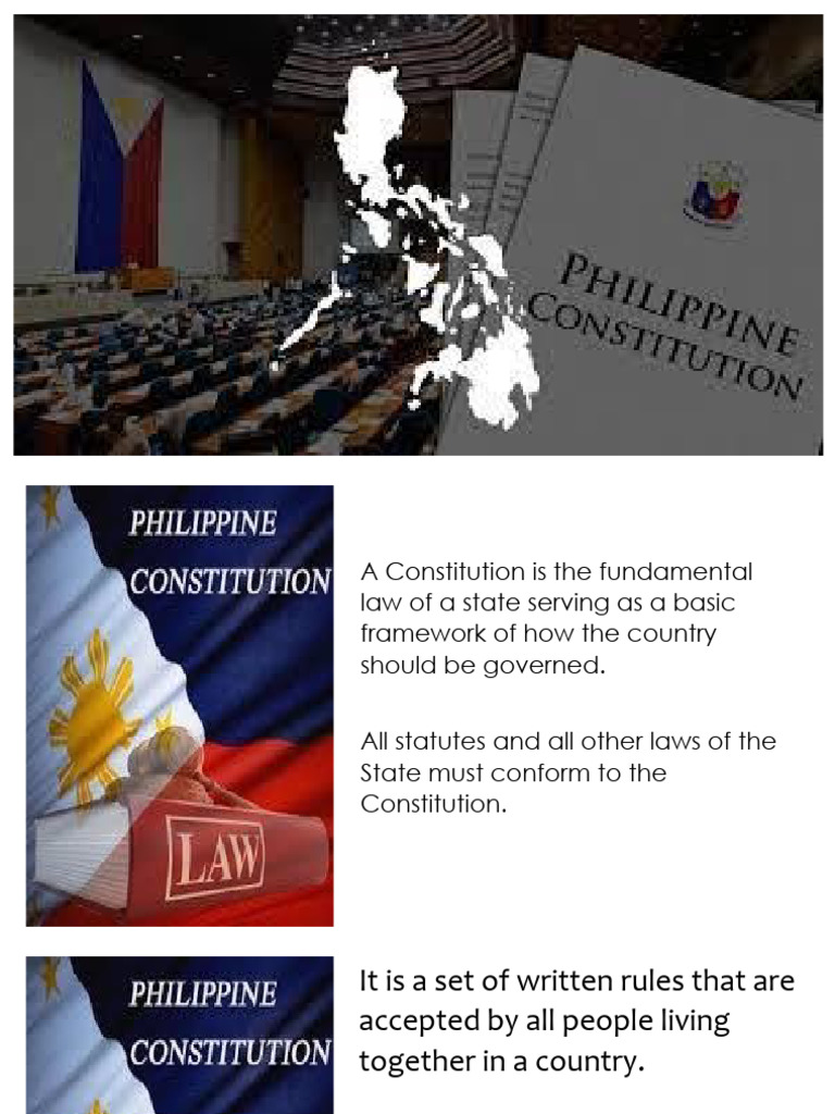 Philippine Constitution | PDF | President Of The Philippines | World Politics