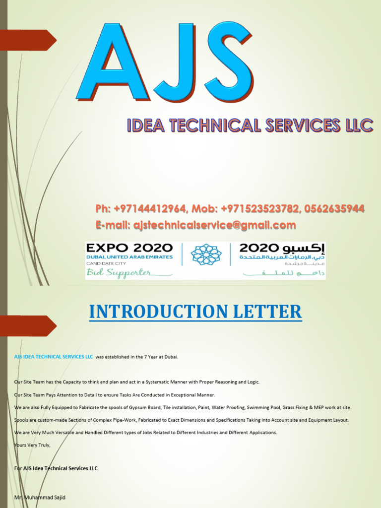 AJS Profile 2021 | PDF | Dubai | Building Engineering