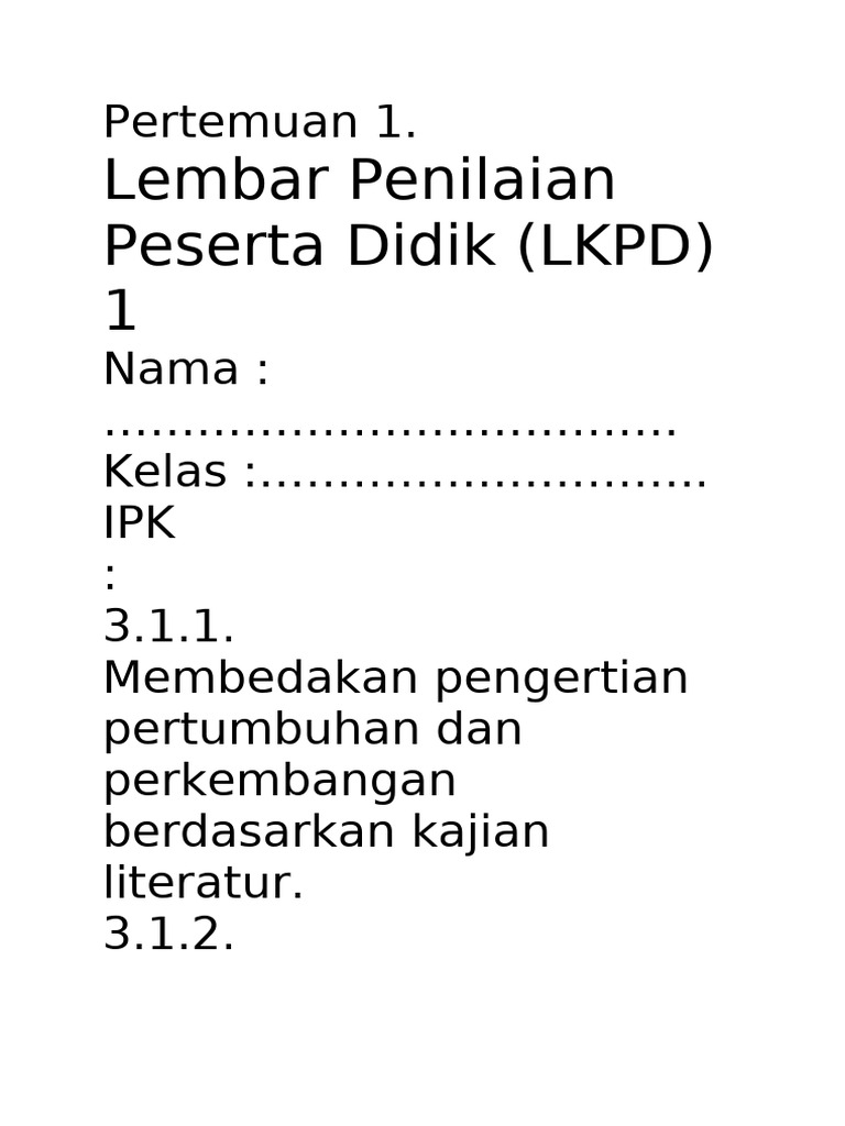 LKPD Enzim | PDF