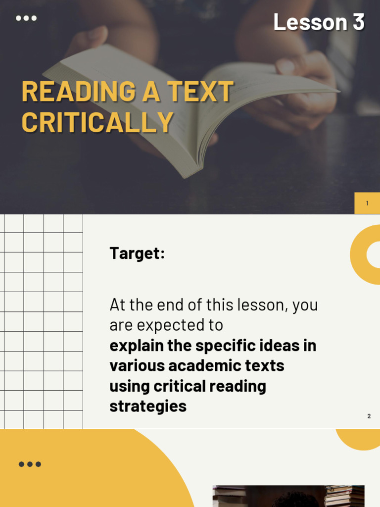 EAPP-Lesson-3-Learners-Copy | PDF | Cognition | Human Communication