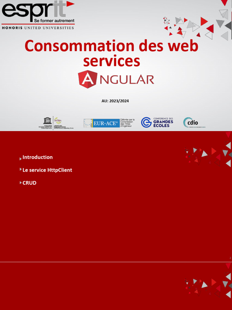 Guide sur HttpClient et CRUD en Angular | PDF | Logiciel | Architecture ...