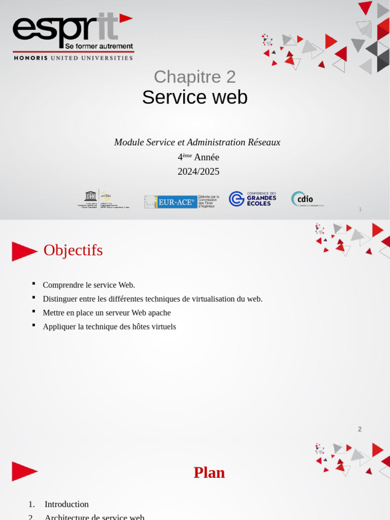 Chapitre 2-Service Web | PDF | Internet | Internet et Web