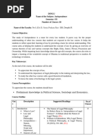 LLB First Year-Syllabus | PDF