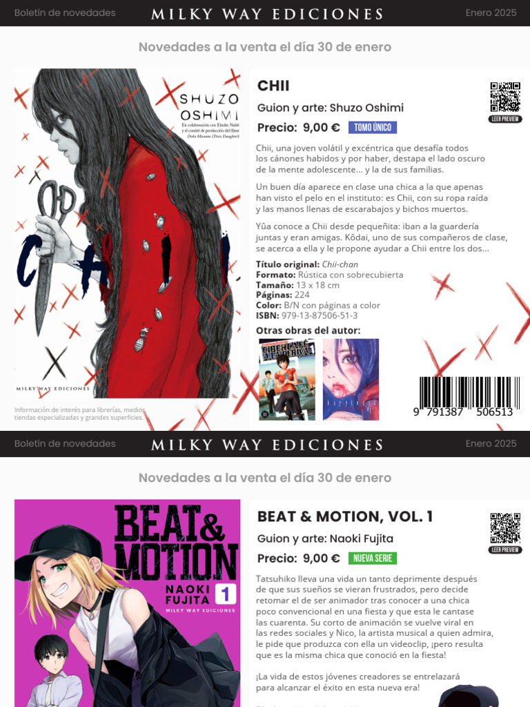 2025-01 MWE Novedades | PDF