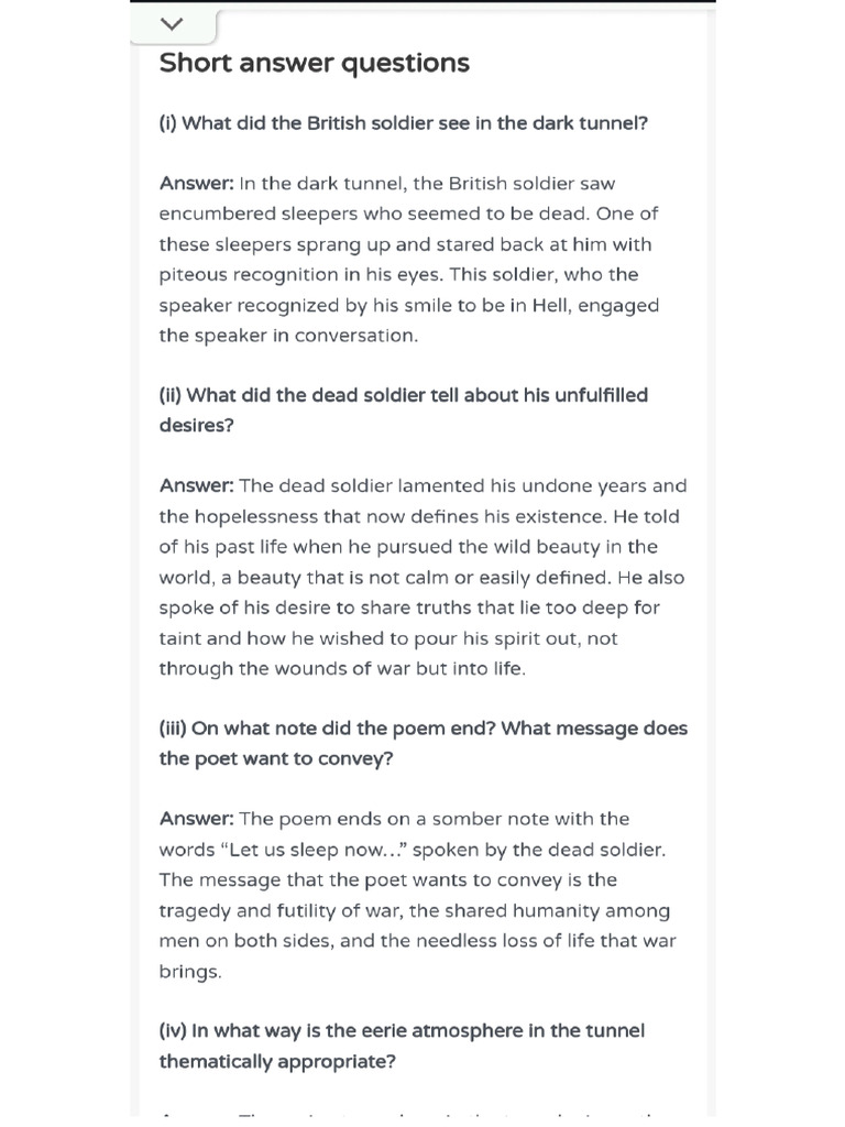 Strange Meeting | PDF