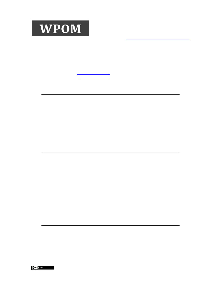 Internal Communication System Analysis in A Small Company. Working ...