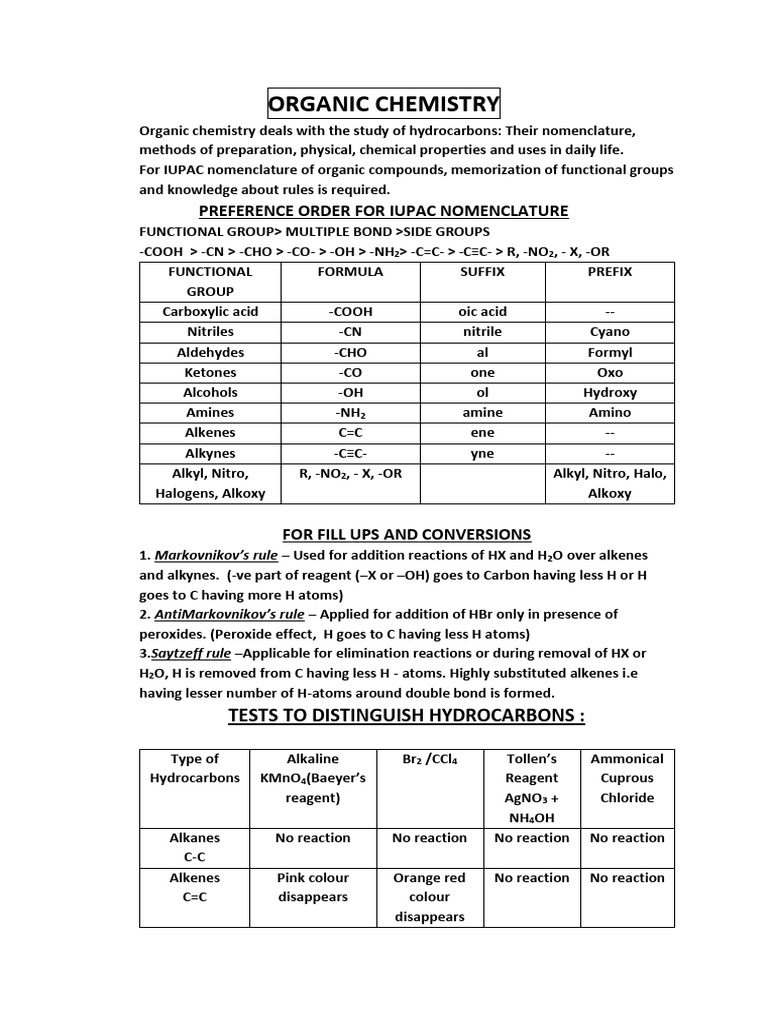 XI Organic Assignment-5 | PDF | Alkene | Aldehyde