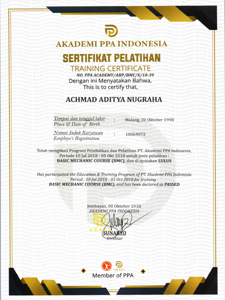 Achmad Aditya Nugraha (BMC) | PDF