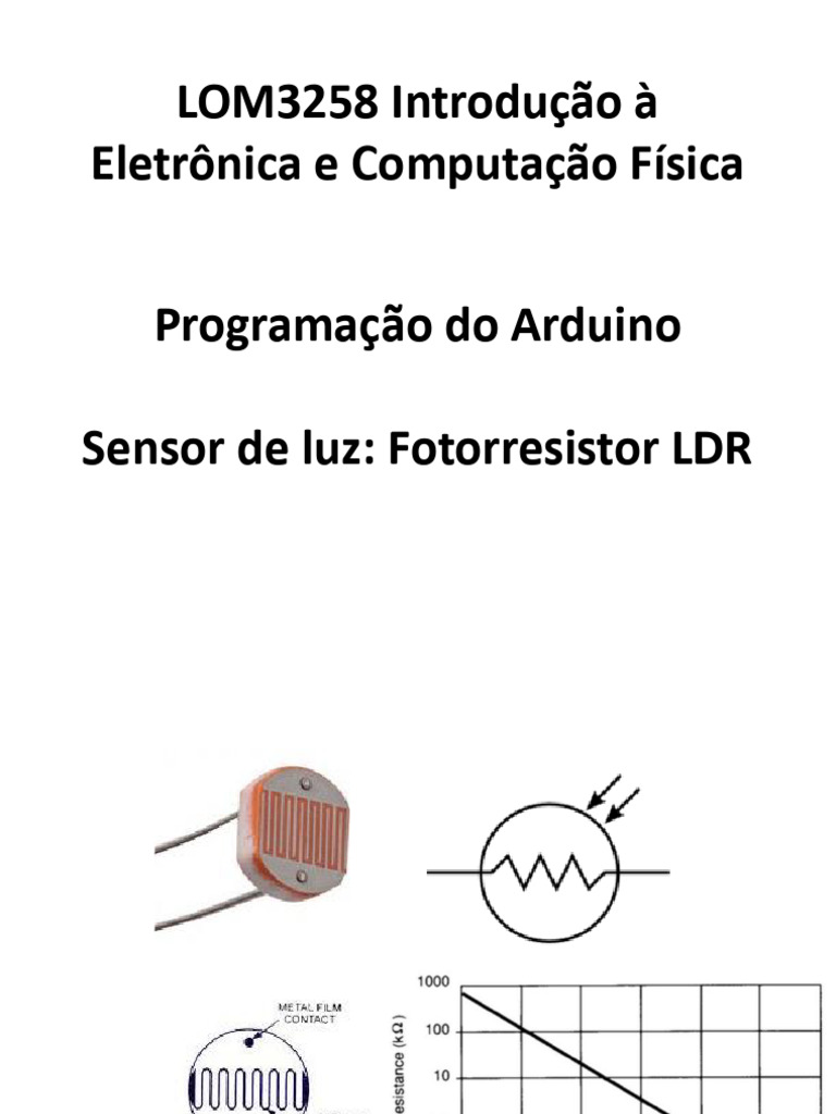 Aula 04 Sensor LDR | PDF