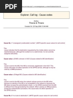 EMM Cause Codes and Network Failures | PDF