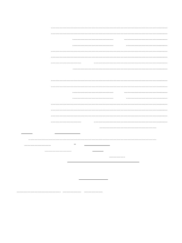 Surat Pernyataan Penjamin Tki | PDF