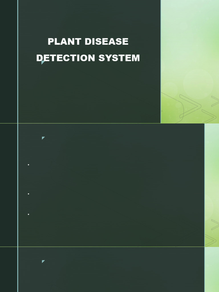 Plant Disease Detection System | PDF