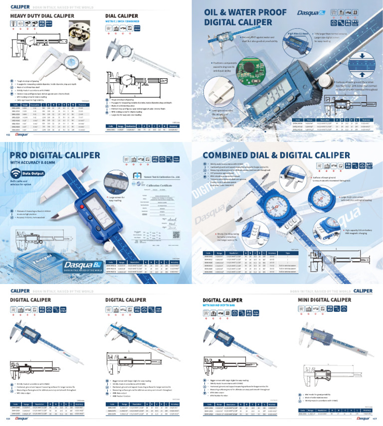 Digital Caliper | PDF