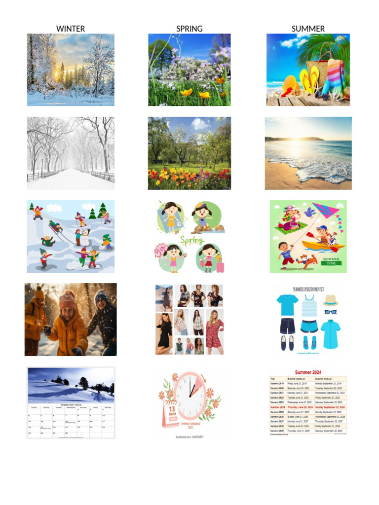 Winter, Spring | PDF