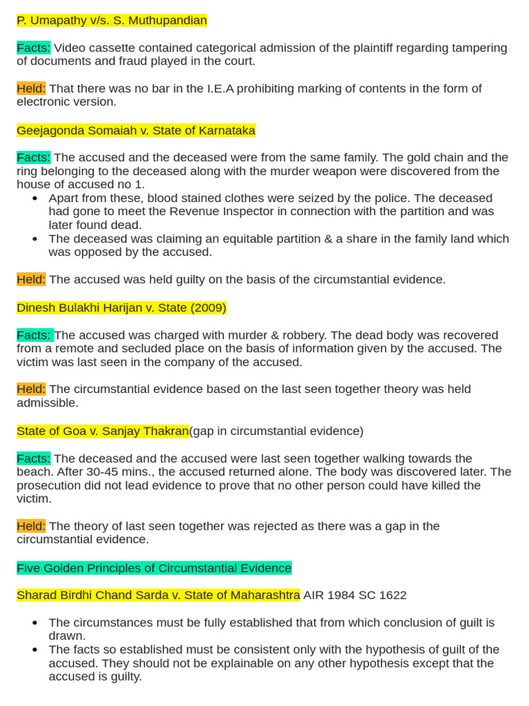 Krishna Samsung Notes | PDF | Evidence