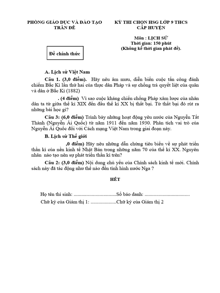 Tailieuxanh de Lich Su 6661 | PDF