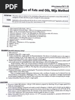 Cloud Point Test Method for Fats and Oils | PDF | Cloud | Temperature