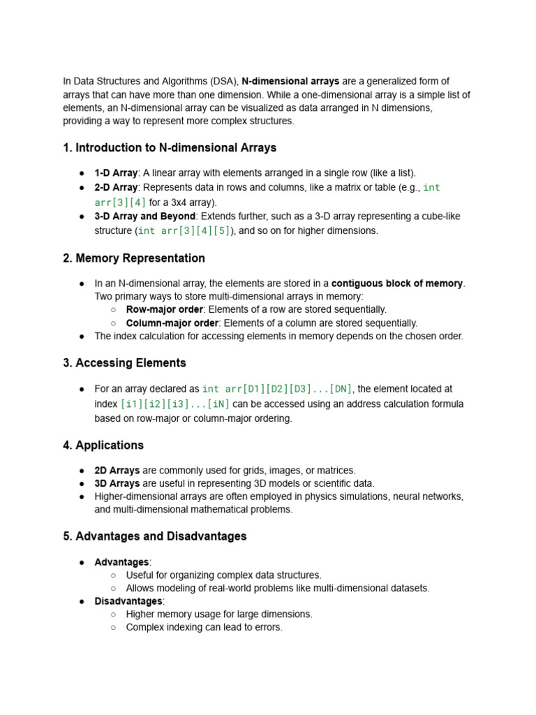 Dsa Practical Notes | PDF | Pointer (Computer Programming) | Computer ...