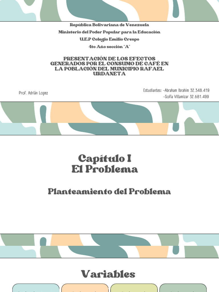 Presentacion Ver. 2 Cafe Sofi V | PDF | café | Cafeína