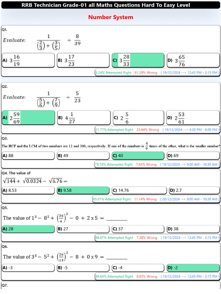 RRB Tech Gr-I Maths Chapter Wise in Eng | PDF | Triangle | Sphere