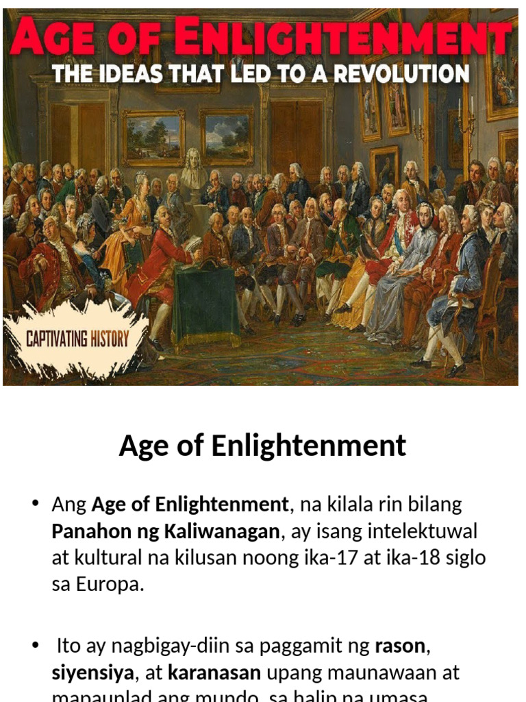 Age of Enlightenment | PDF
