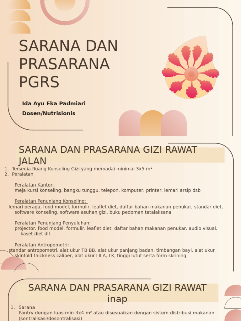 2024_Sarana Dan Prasarana PGRS | PDF