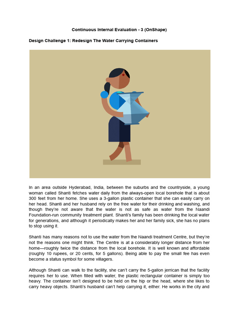 Continuous Internal Evaluation - 3 (OnShape) | PDF | Personal ...