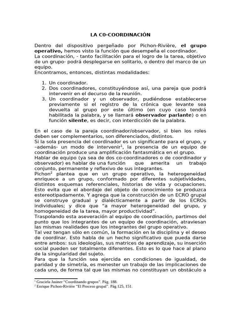La Co-Coo.. | PDF | Psicología Social | Sicología
