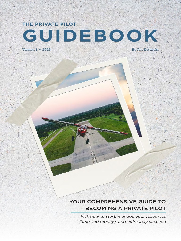 Private-Pilot-BluePrint-Guidebook | PDF | Flight Instructor | Aerospace