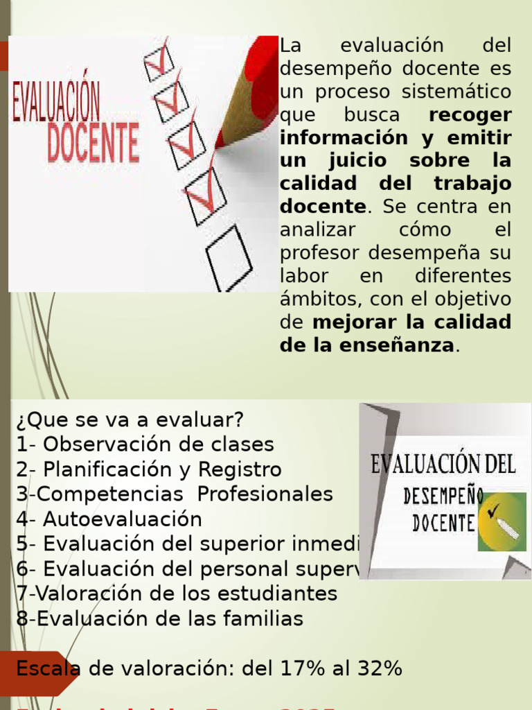 Taller de La Evaluacion Del Desempeno | PDF