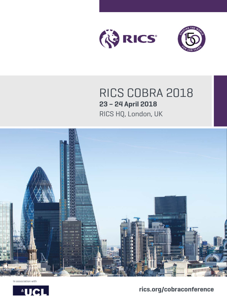 Visualisation of Complexity and Risk in Mega Construction Projects Rics ...