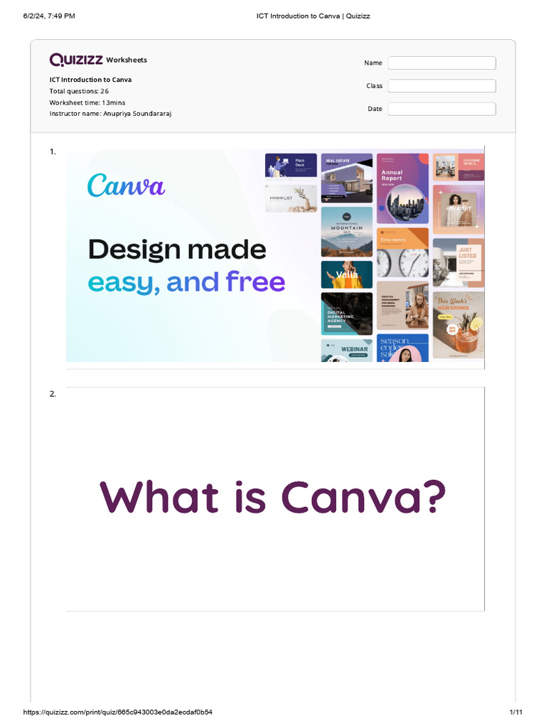 ICT Introduction to Canva | PDF | Graphic Design | Brand