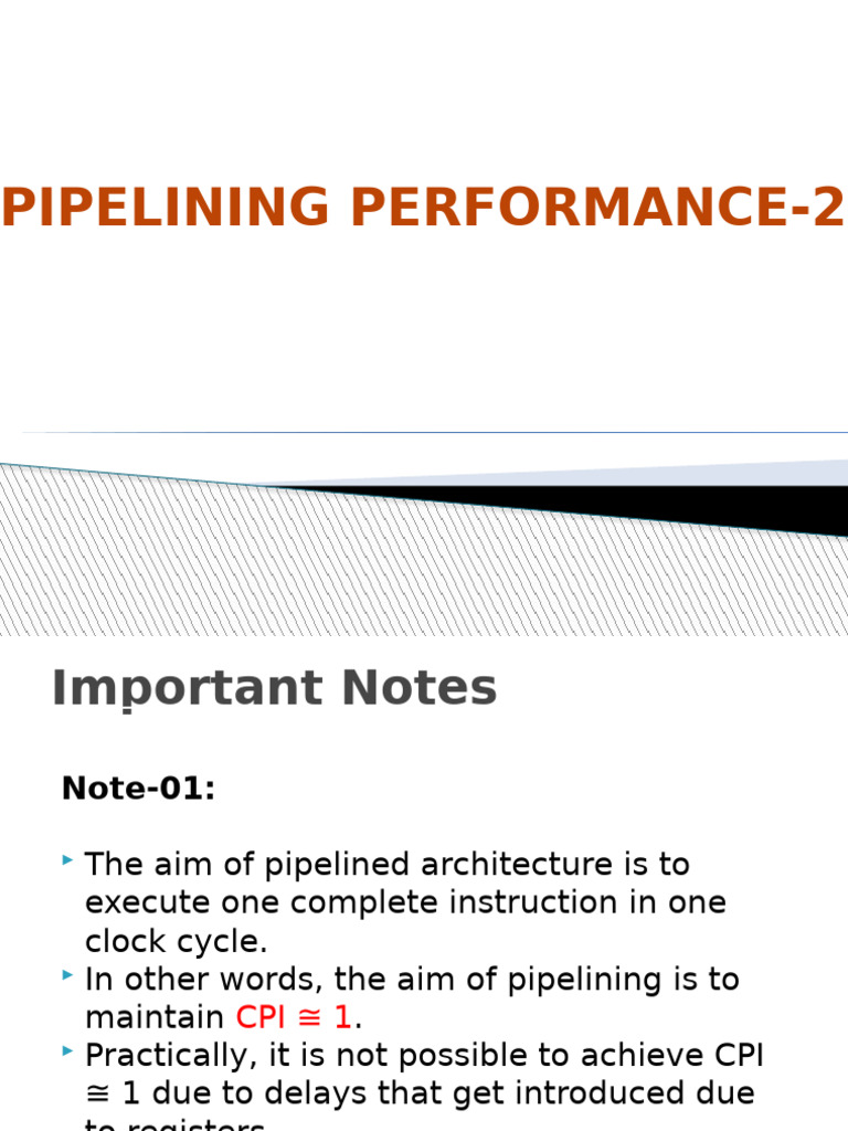 3.4 Pipelining Performance2 | PDF | Central Processing Unit | Office ...