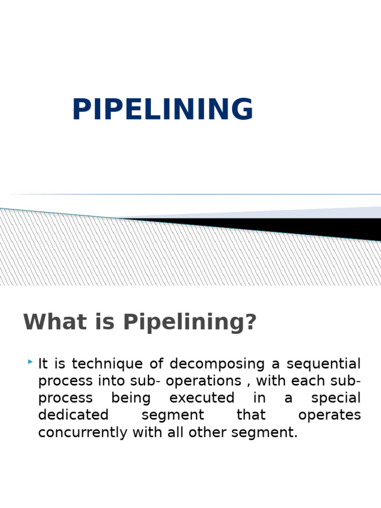 Understanding Pipelining in CPUs | PDF