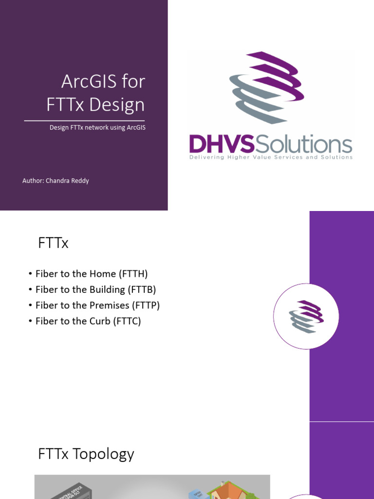 ArcGIS FTTx Network Design Guide | PDF