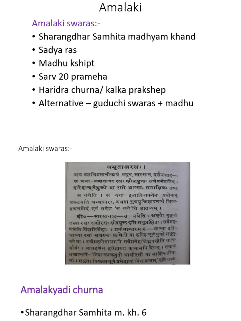 Single Drug 16 Amalaki | PDF | Diseases And Disorders